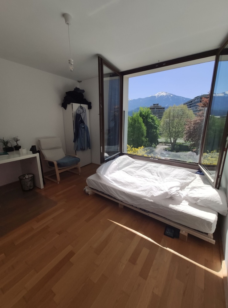 Helles Zimmer in 2er-WG in Uninähe - WGs in Innsbruck-Höttinger Au