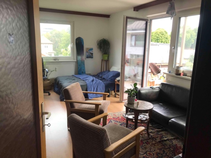 Großes helles Zimmer mit Balkon - WGZimmer Innsbruck-Wilten