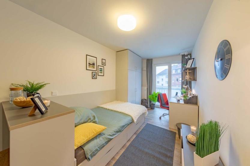 Möblierte Studentenwohnung in Nähe der Uni (The Fizz) - 1-Zimmer ...