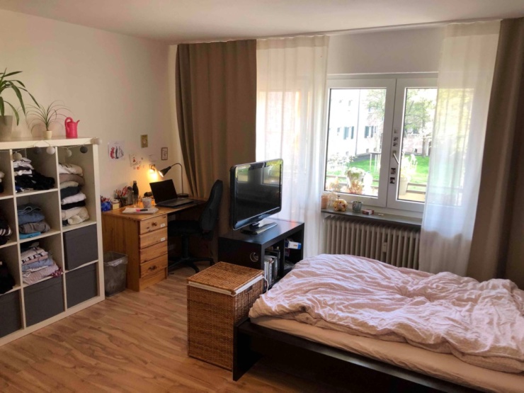 Helles 20m²-Zimmer mit Balkon in sympathischer 3er WG - WG Zimmer Würzburg möbliert Würzburg