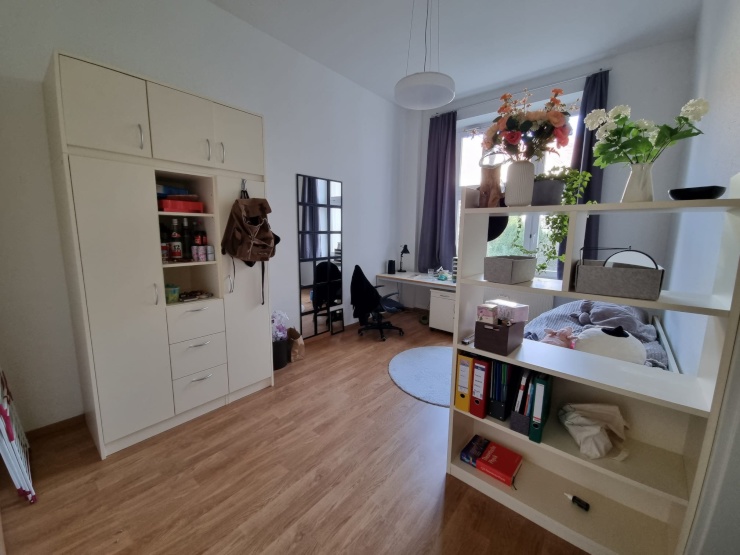 16 qm Zimmer mit eigenem Bad in 4er- WG, in zentraler Lage - WGs in Leipzig-Zentrum-Südost