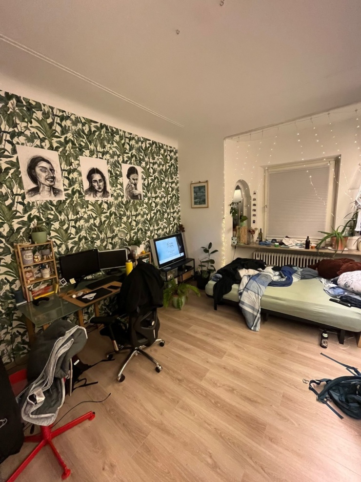 Großes Zimmer in 3er WG in der Ulmer Weststadt - WG-Zimmer in Ulm-Weststadt