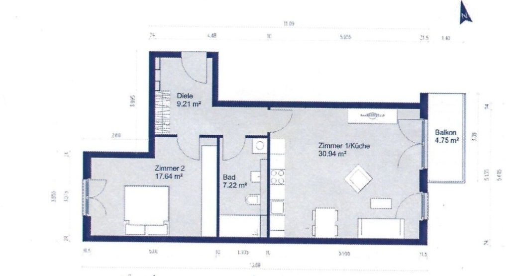 Looking for a new tenant for a bright, barrier-free apartment with a ...