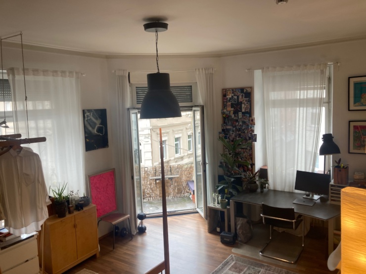 helles WG Zimmer in zentraler Lage - Wohngemeinschaften in Karlsruhe-Innenstadt-West