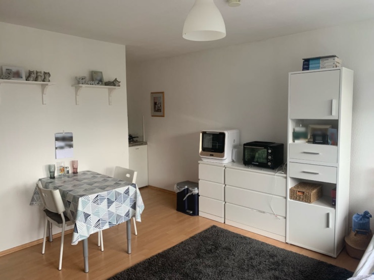 Helle 1-Zimmer Wohnung 10 Minuten fußläufig von der Uni - 1-Zimmer ...